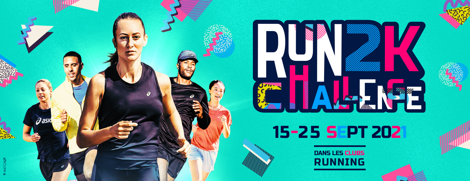Run 2K challenge le 21 et 22 septembre 2021 de 18h à 20h - SUA Athletisme